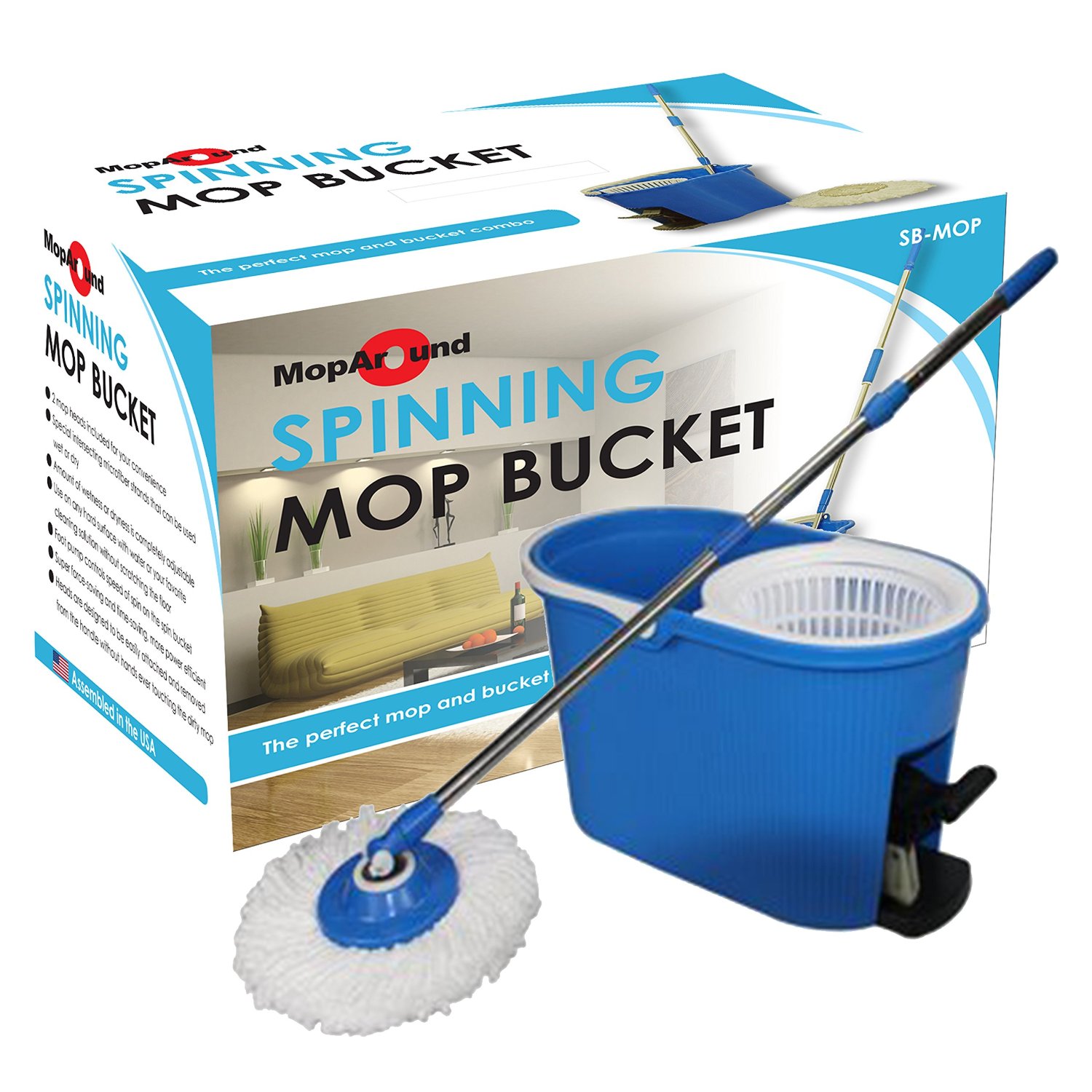 5 Best Spin Mop and Bucket - Make cleaning easier than ever - Tool Box