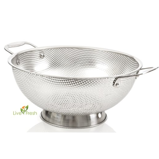 5 Best Micro Perforated Stainless Steel Colander - Simplify you ...