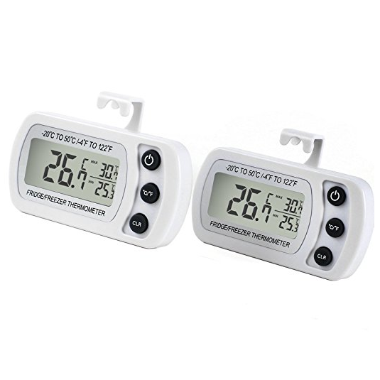 5 Best Digital Refrigerator Freezer Thermometer - Appropriate safe ...