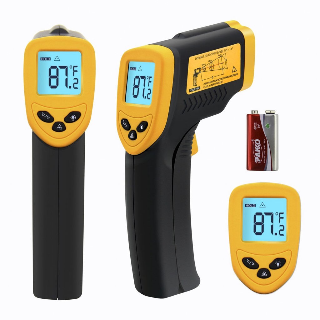 5 Best Infrared Thermometer - With red laser - Tool Box