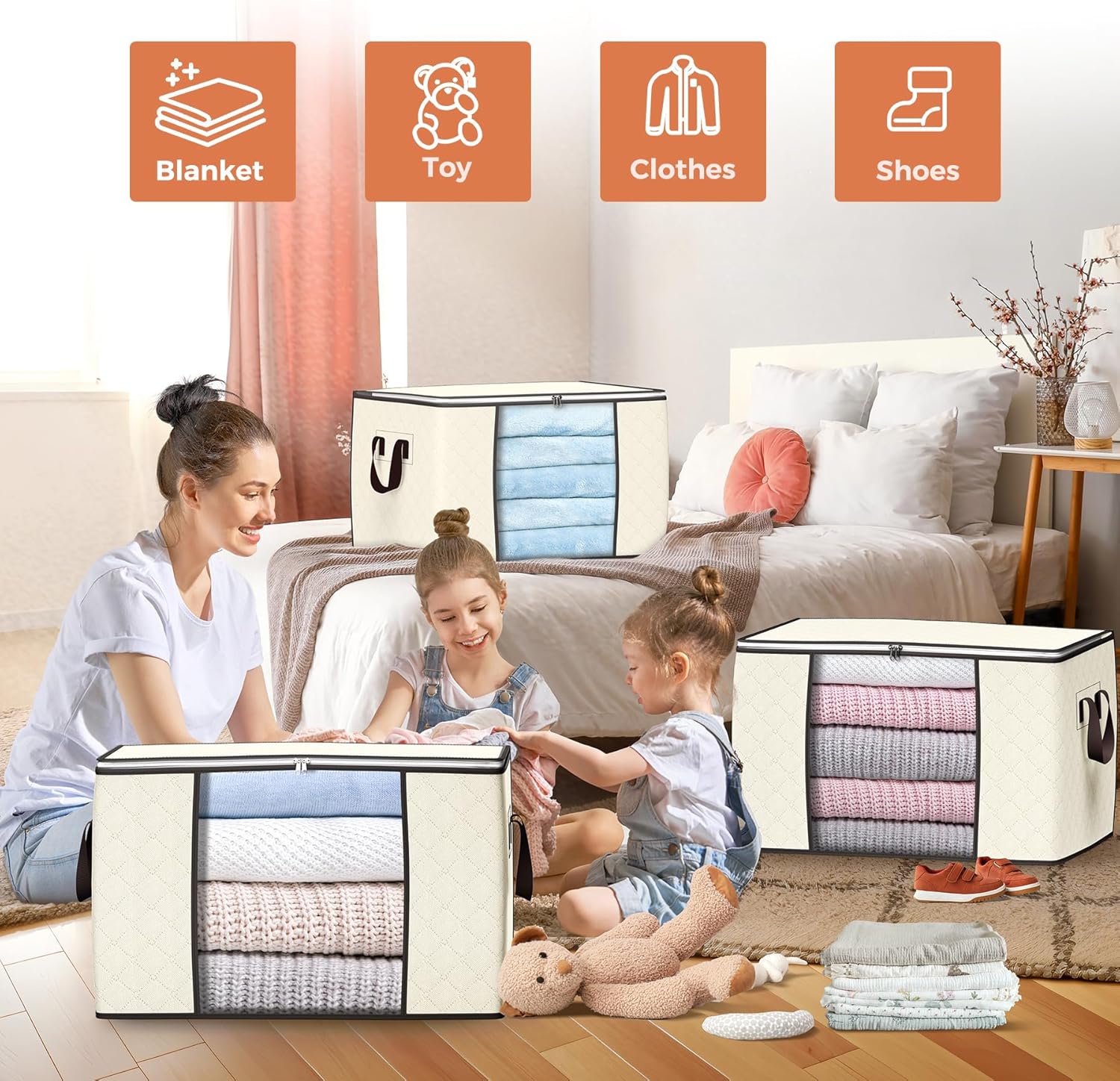 Essential Tools for a Tidy Home: Foldable Wardrobe Storage Box ...