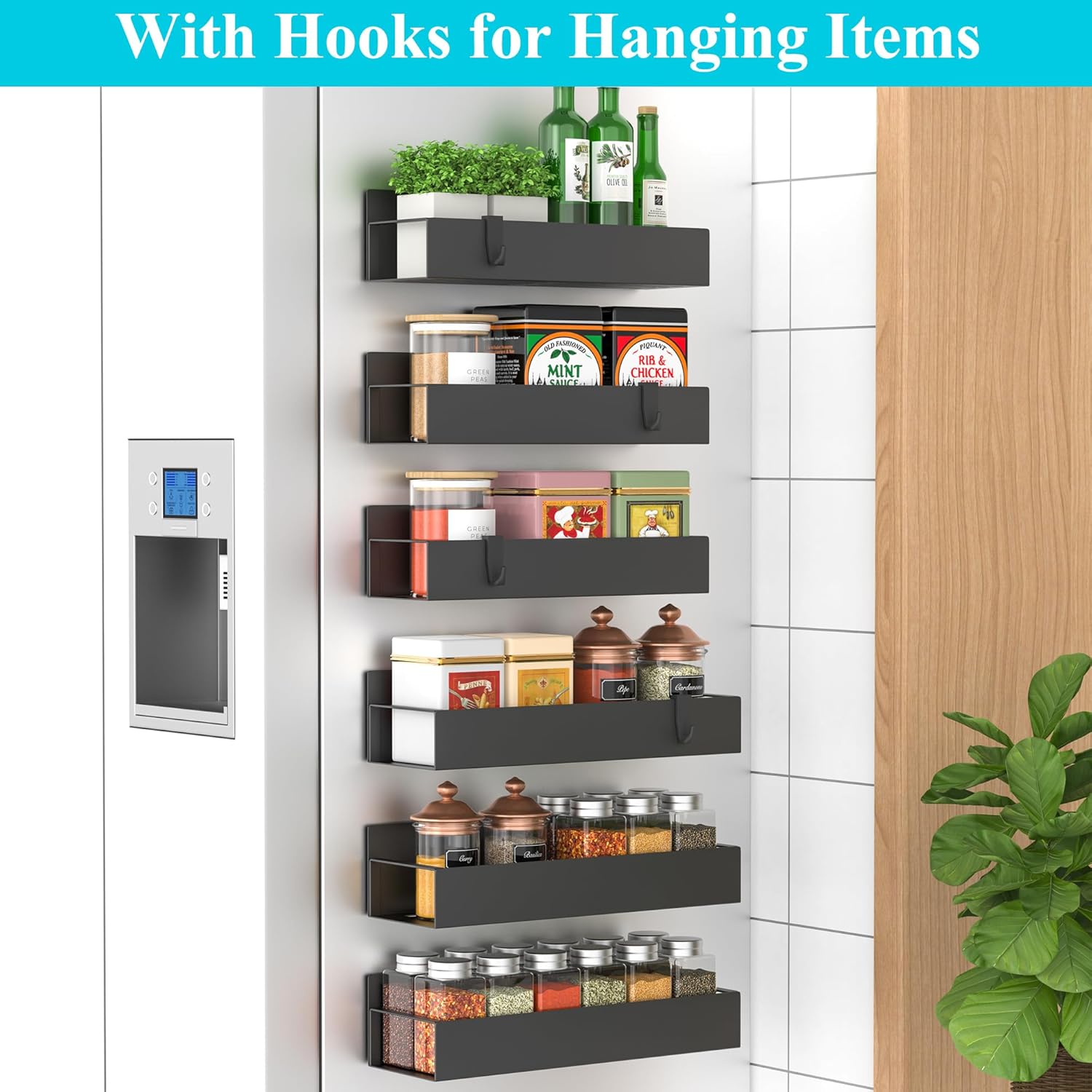 Keep Your Kitchen Organized! 5 Popular Magnetic Spice Racks to Enhance ...