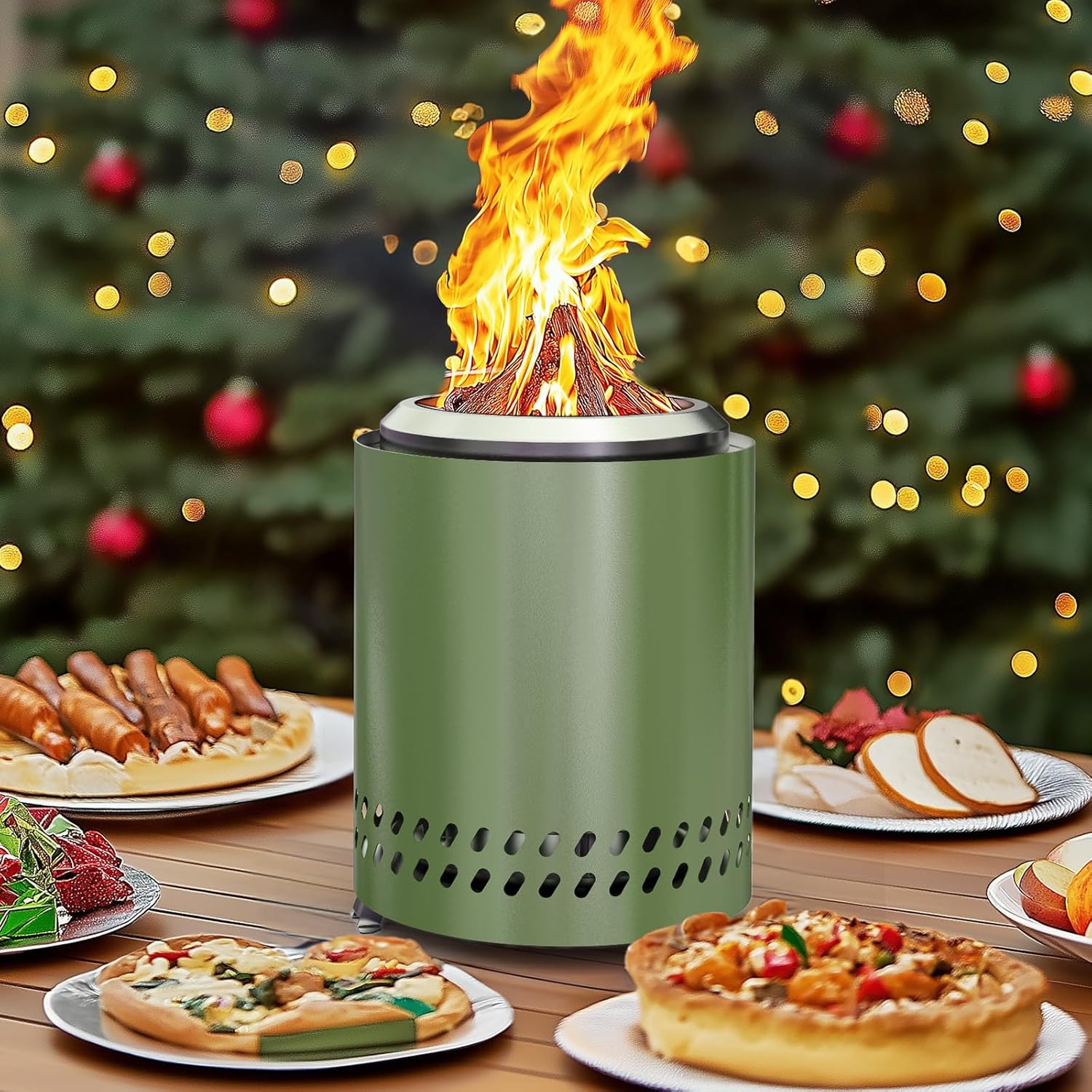 Best Smokeless Stainless Steel Fire Pits: Enjoy Outdoor Bonfires with ...