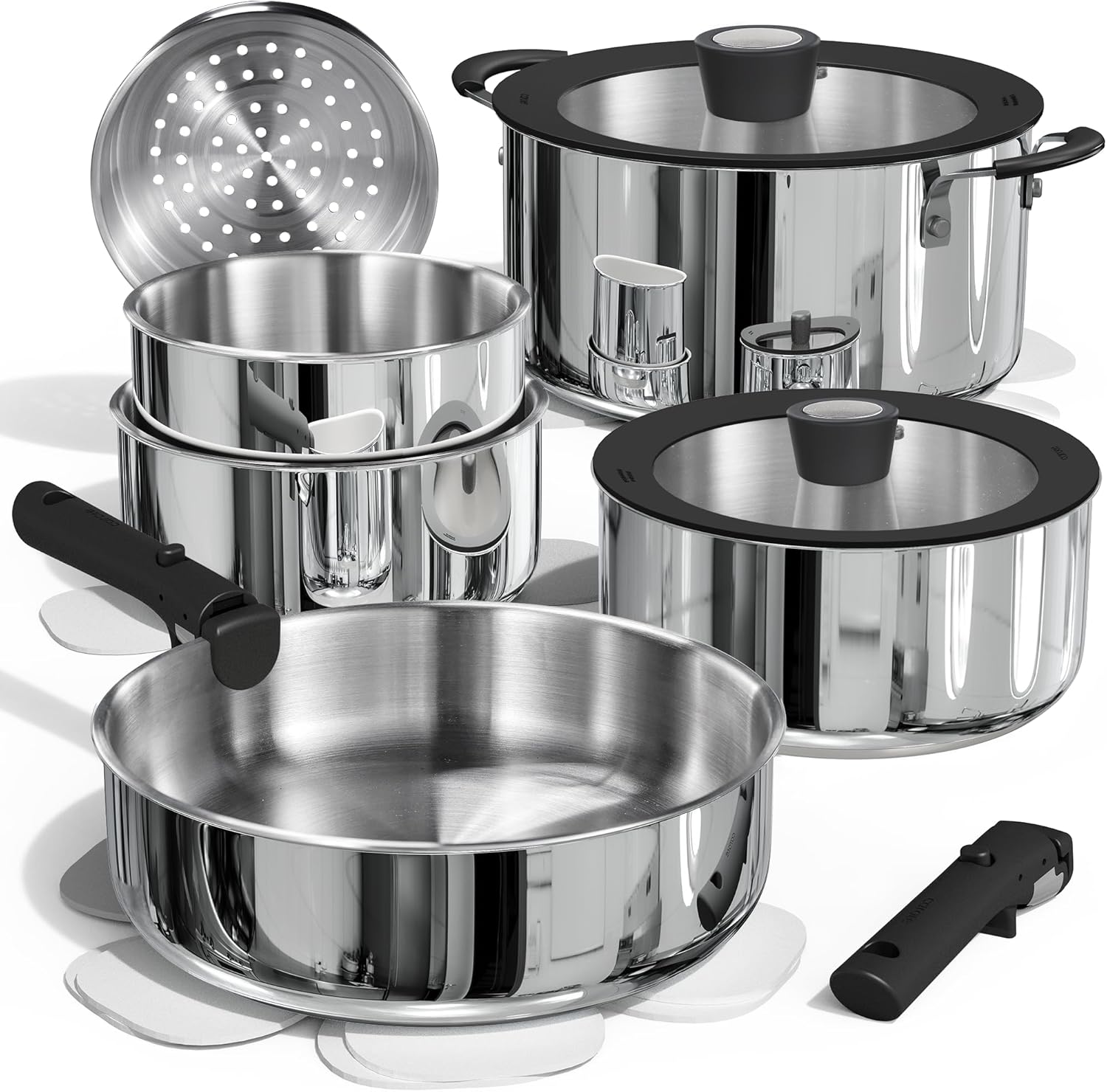 5 Best Removable Handle Cookware Sets of 2025 — Space-Saving and ...