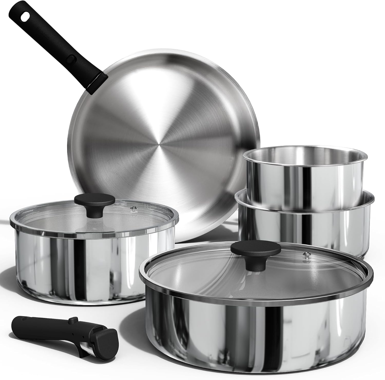 5 Best Removable Handle Cookware Sets of 2025 — Space-Saving and ...
